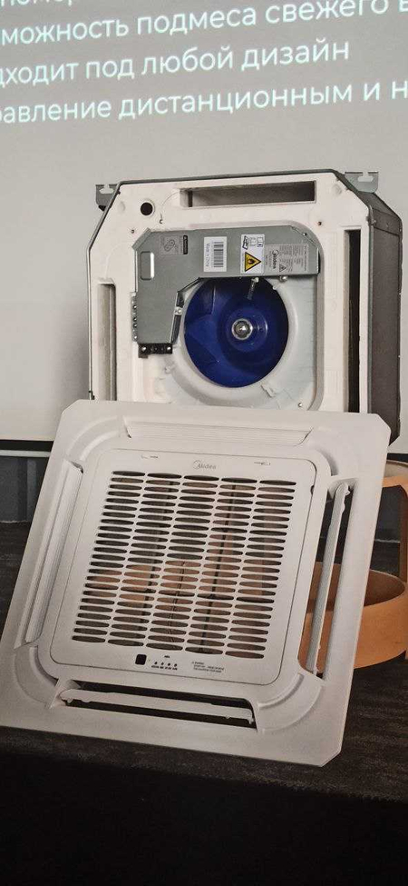Midea Кассетный кондиционер-48.000 BTU. модель Gifu-48