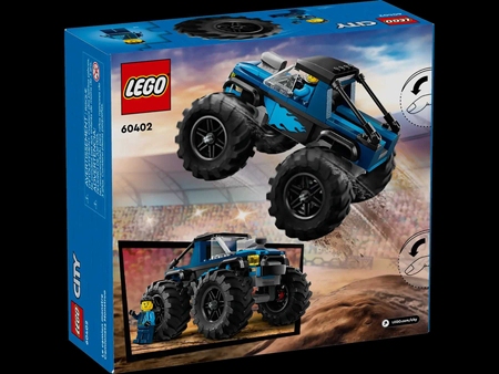 Конструктор LEGO City Синий Монстр-трак 60402