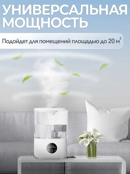 Умный увлажнитель воздуха Xiaomi Lydsto Humidifier F100S 2.5 л, EU