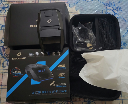 Neoline x-cop 8800s wi-fi black sotiladi yangi