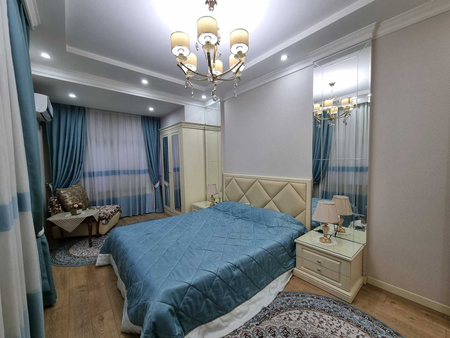 2 ком на Юнусабаде в НОВОСТРОЙКЕ с ремонтом и мебелью 75 кв.м (158676)