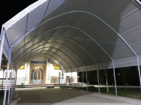 Baner banner basseyn tent ustanovka fantanlarni urab beramiz