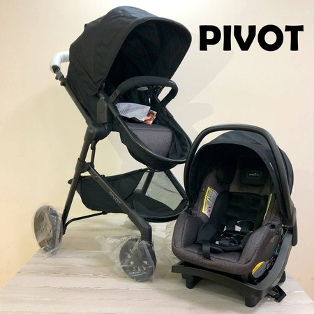 Модульная система перемещения Evenflo Pivot Xpand, серый цвет Roan