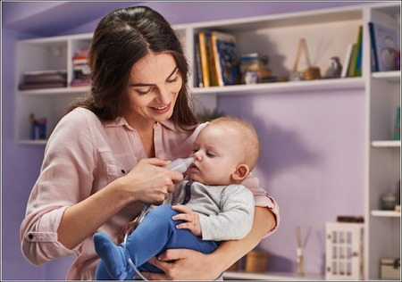 Ингалятор небулайзер Omron DuoBaby C301 Made in Italy