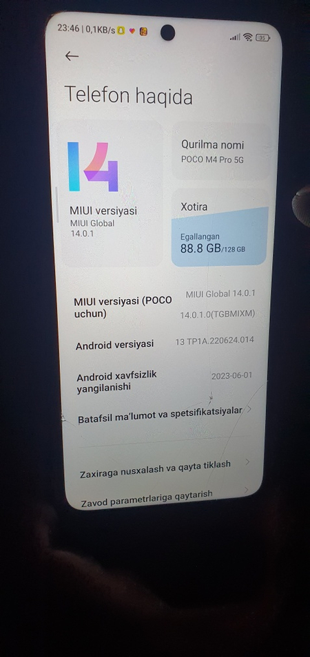 Poco kafolati bilan
