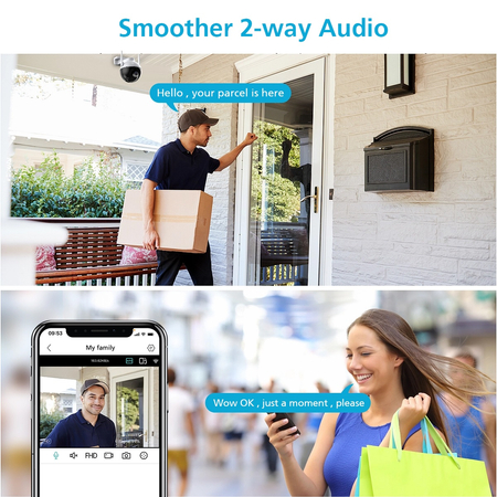 Умная Wi-Fi PTZ 360-камера C11X-L FullHD, Smart Camera WiFi 360 FullHD