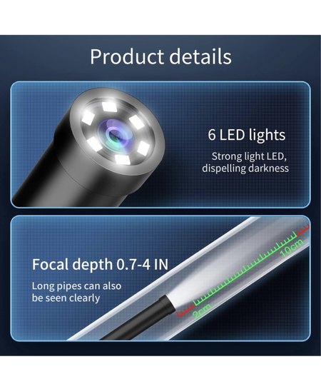APLENTA Wi Fi Endoscope for iphone ipad Android devices