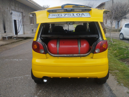 Matiz 2007 rangi sariq