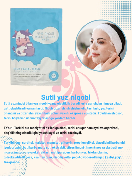 Yuz uchun niqoblar