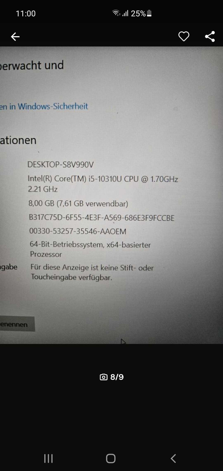 Dell latitude 5510   i5-10310U