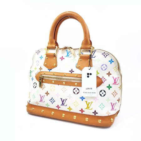 Сумка Louis Vuitton Alma PM, разноцветная парусина