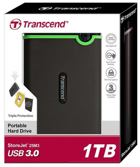 Внешный хард диск Transcend 1TB Переносной хард tashqi hard