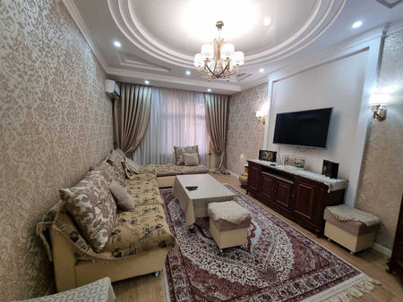 2 ком на Юнусабаде в НОВОСТРОЙКЕ с ремонтом и мебелью 75 кв.м (158676)