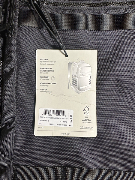 Продается оригинальный рюкзак Adidas с Америки
