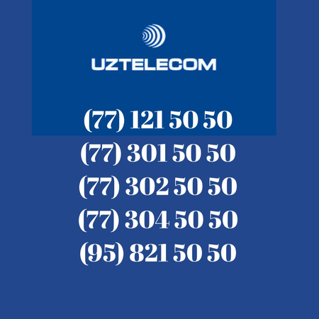 Uztelecom (Uzmobile) chiroyli raqamlar