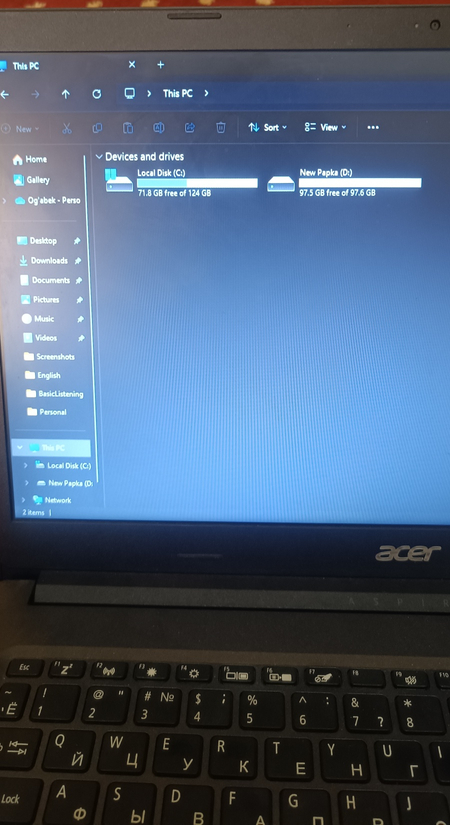 Acer Aspire A315-57G Core i3 8/256 SSD