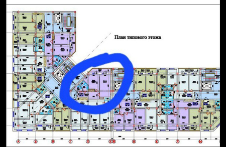 Юнусабад сити 2/8/9 коробка 62м² раздельная