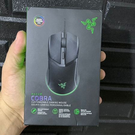 СКИДКА! RAZER COBRA Проводная мышка/мышь (вес 58 грамм, DPI 8500)