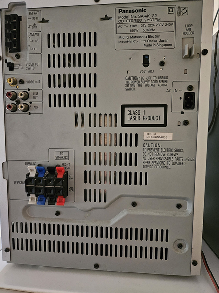 Продам музыкальный центр Panasonik, б/у