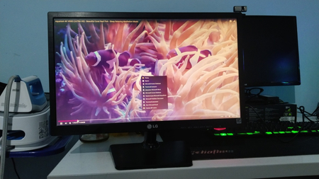 LG Flatron 2242C Led fullhd Ideal holatda Garantya bor