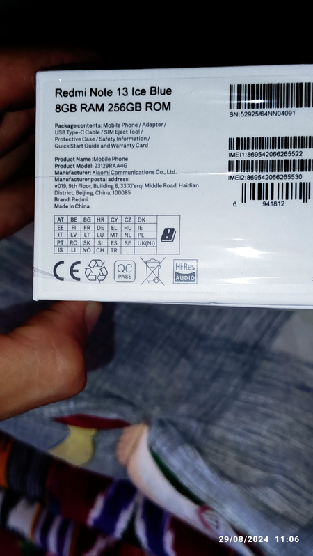 Redmi  not 13 4g