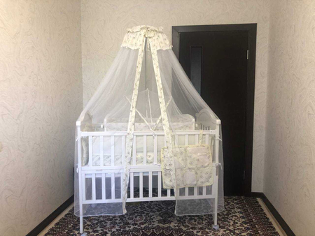 Детский кроват + люлка MY BABY