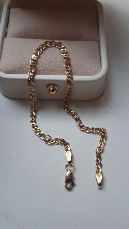 Золотой браслеты, Росия завод г. Масква. 585-п. 2-грам.