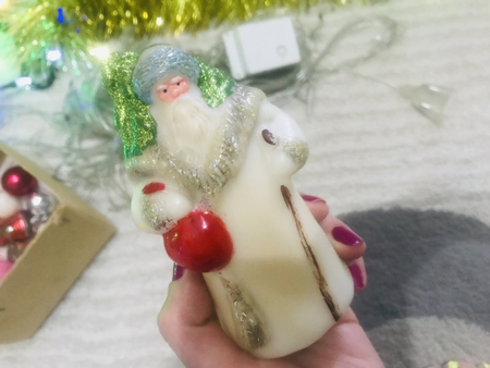 елочные игрушки ссср малютка
