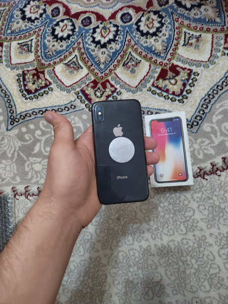 Apple Iphone X 64Gb Black Karobka Original LL/A Sastayani Otlichni Zor