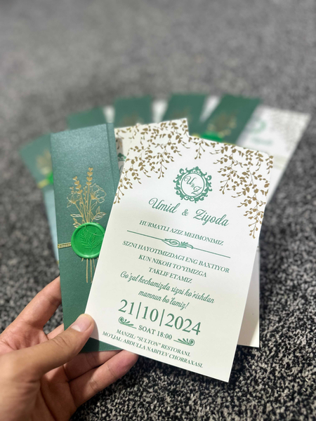 Taklifnomalar / Пригласительные / Invitations