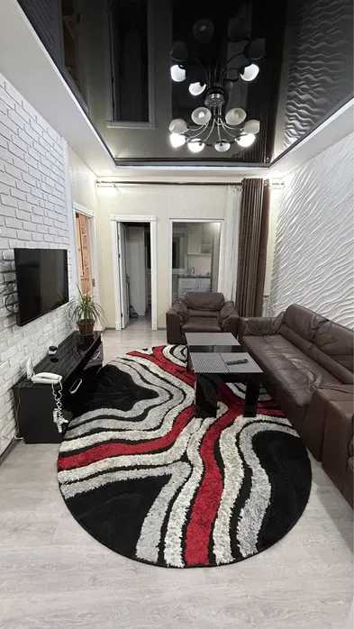 БУМ Новая с ремонтам  аренда 3 комнатная квартира за 450$ id sh 565