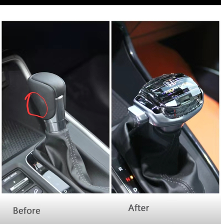 Рычаг скорости Honda Crider хрустальный