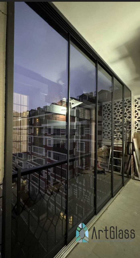 Стеклянные окна | двери | перегородки | витражи | Лофт - LOFT | DT-6