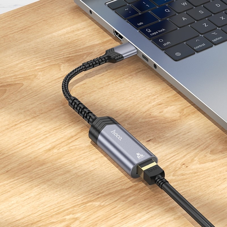 Переходник Hoco UA26 USB ethernet adapter (1000 Mbps)