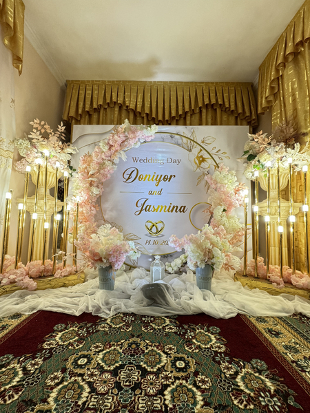 Услуга декорация Самарканд декорация невесты дома oformileniya decor