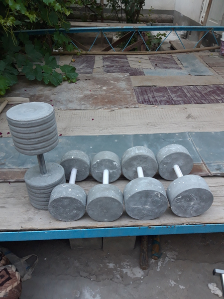 gantel yasab beramiz