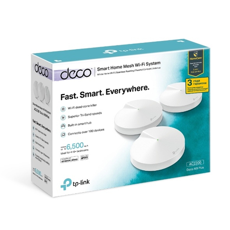 Deco M9 Plus AC2200 Mesh Wi-Fi система для умного дома,усилитель связи