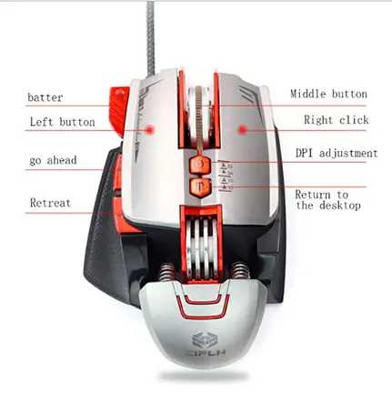 Мышка USB  EIPLN  E72/E70  (NT3611)