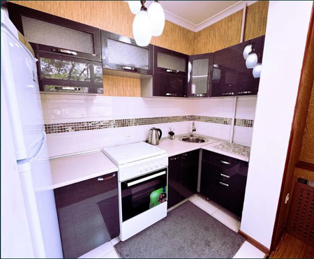 Ойбек  1/3/4 Балкон1*7м² Общ пл36м² +Мебель+Техники