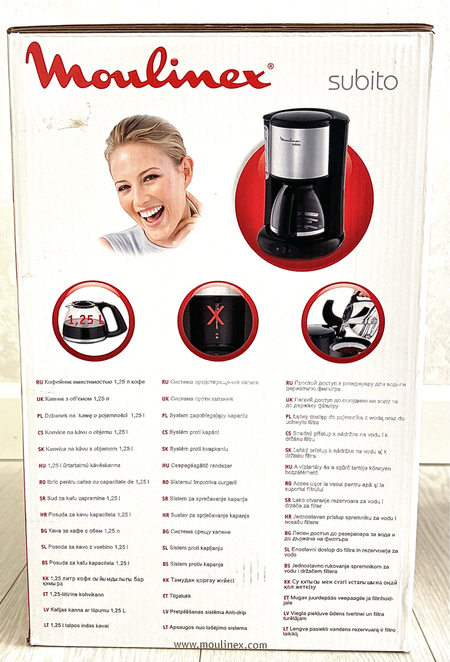 Moulinex elektr qahva qaynatgichi. (Кофеварки электрические Moulinex)