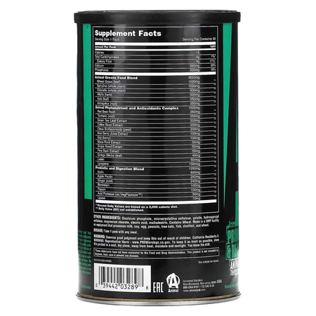 Animal Pak dan kuchli va samaraliroq vitaminlar. Cheklangan miqdorda!