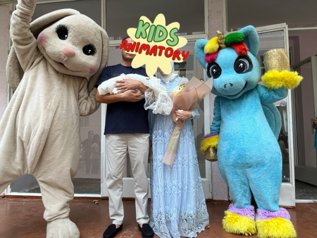 Bolalar animator mishkalari roddom, tugʻilgan kun va toʻylar uchun