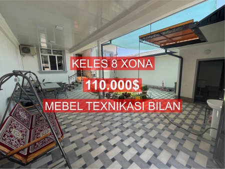 Keles 8ta xona yengi uy