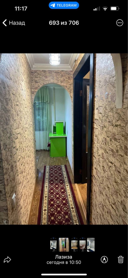 Продается кв 2х комн на азиз базаре