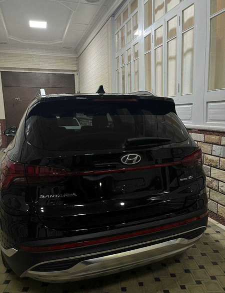 Hyundai santa fe 3.5 пробег 9 500 уе гв 2021