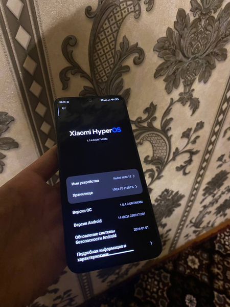 Redmi note 12 holati chotki