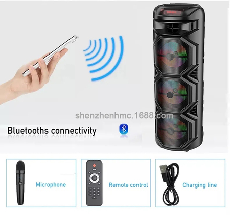 Karaoke kolonka va bluetooth bilan.