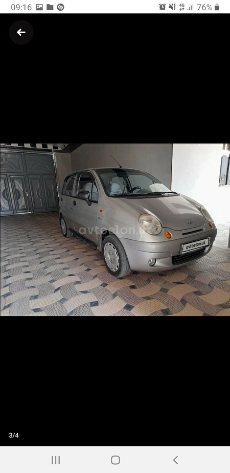 Matiz best 2006 metan