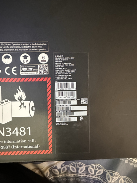 Asus rog strix G513R