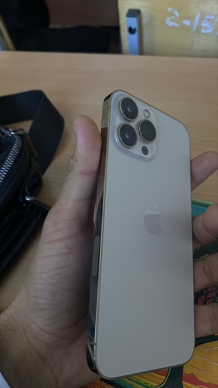 Iphone 13 pro max gold 256 gb